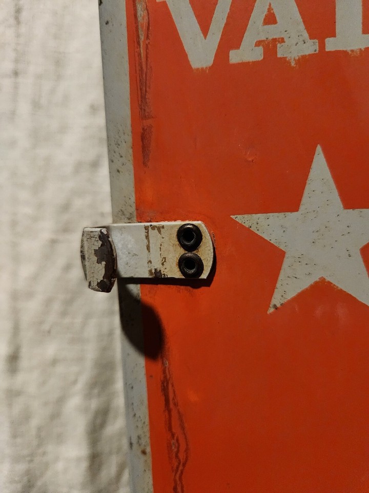 VINTAGE ORIGINAL ANTIQUE GAS OIL SIGN TEXACO GULF PARTS CABINET NICE | eBay