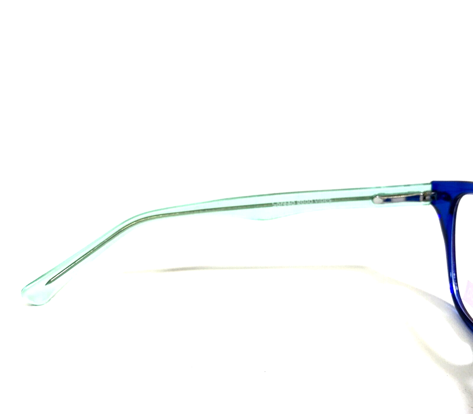 Life is Good Reading Glasses +2.00 Odyssey Blue Green Cat Eye Clear 50 ...