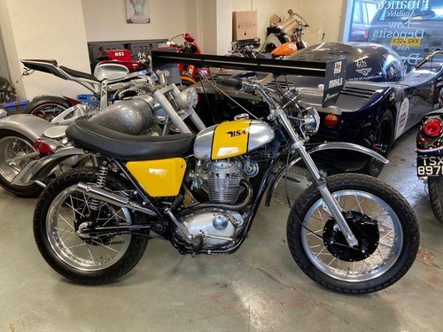 1971 BSA B50T TRAIL 500cc THUMPER (OLDER RESTORED) MATCHING # CLASSIC ...