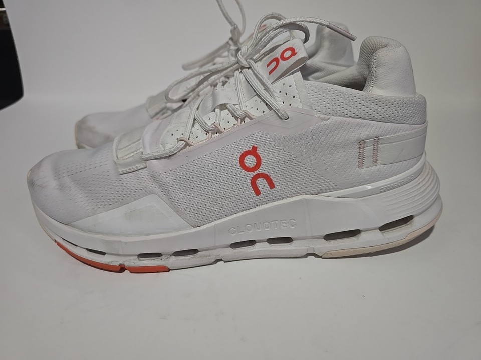 On Men Cloudnova 2 3ME30210256 White Running Shoes Sneakers Size 10.5 ...