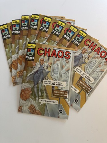 The Crusaders #5 (Chick Publications, 1977) CHAOS, 69 Cent - Lot of 9 ...
