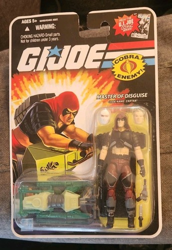 GI Joe 25th Anniversary, Comic Series, Zartan (Master of Disguise) w ...