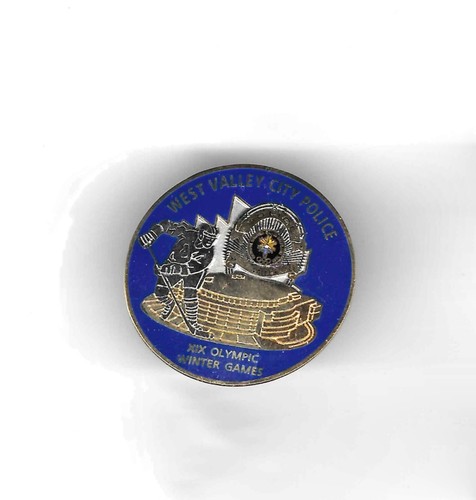 West Valley City Police Salt Lake 2002 Olympic Security Pin Milano 2026 ...