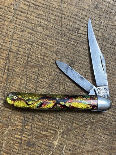 CASE TESTED XX RM242 Christmas tree knife great snap no cracks fast ...