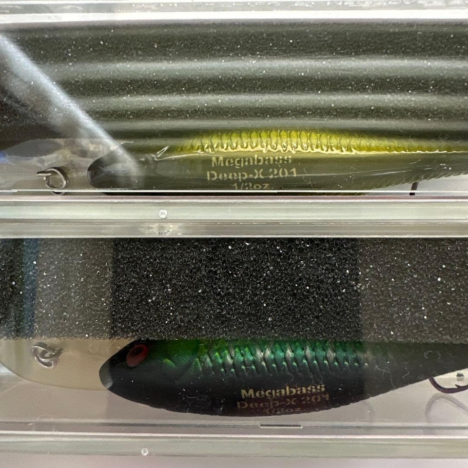 DEEP-X201 Bass Lure Suspended Tune Color Set Matt Tiger Ayu New | eBay