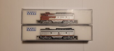 Kato N Scale Santa Fe F7A & F7B 176-211 & 176-221 (M-T Conversion Kit ...