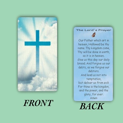 Holy Cards - Religious Prayer Card