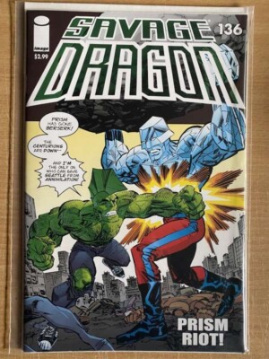 Savage Dragon #136 Erik Larsen George Bush / John Bas Imprimé Run Image ...