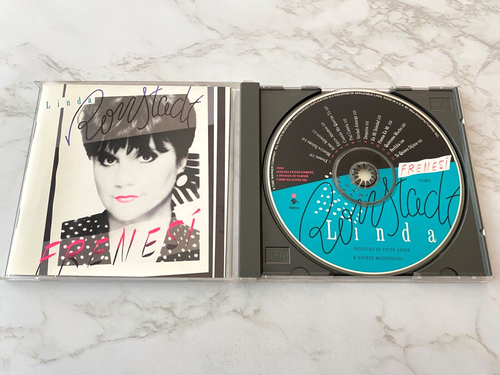Linda Ronstadt Frenesi CD ORIGINAL 1992 Elektra 9 61383-2 Quiereme ...
