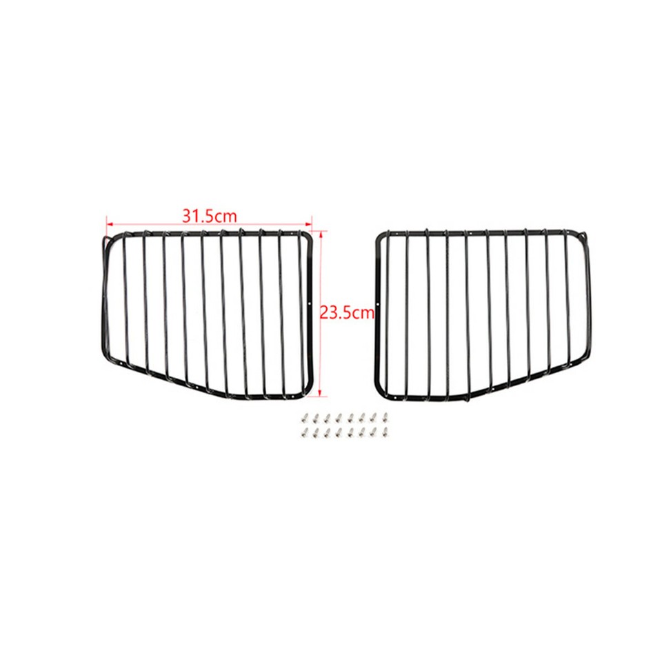 Black Front Headlight Lamp Protector Guard Cover For 2019-2021 Suzuki ...