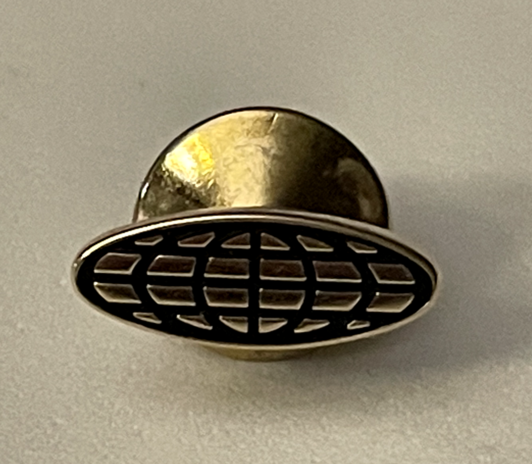 10k Yellow Gold EMB CTO Award Lapel Pin World Globe .86 grams | eBay