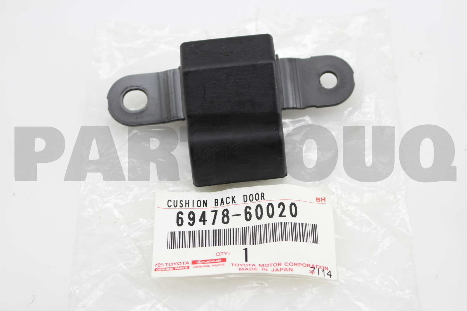 6947860020 Genuine Toyota CUSHION, BACK DOOR LOWER STOPPER 69478-60020 ...