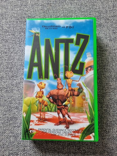 Antz VHS Tape Video Cassette Movie with book rare | eBay Australia