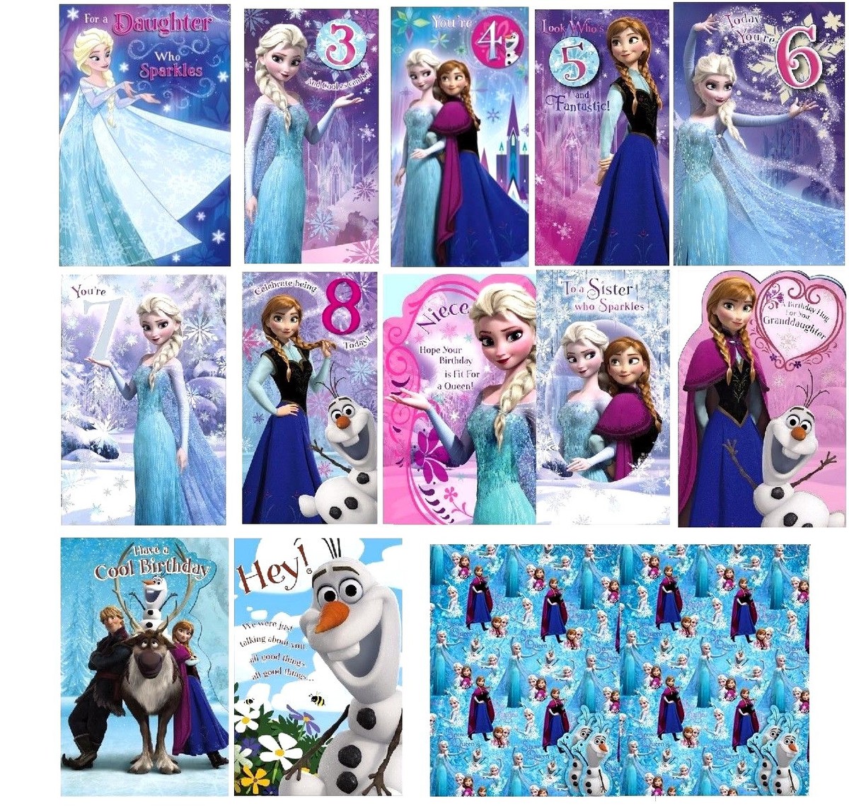 Frozen Birthday Cards To Print Frozen Thank You Card Edit Online