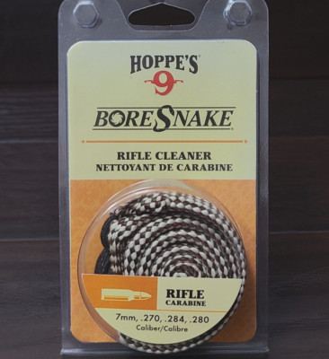 Hoppe's 9 BoreSnake Rifle Cleaner Bore Cleaning Snake - 7mm, 270, .284 ...