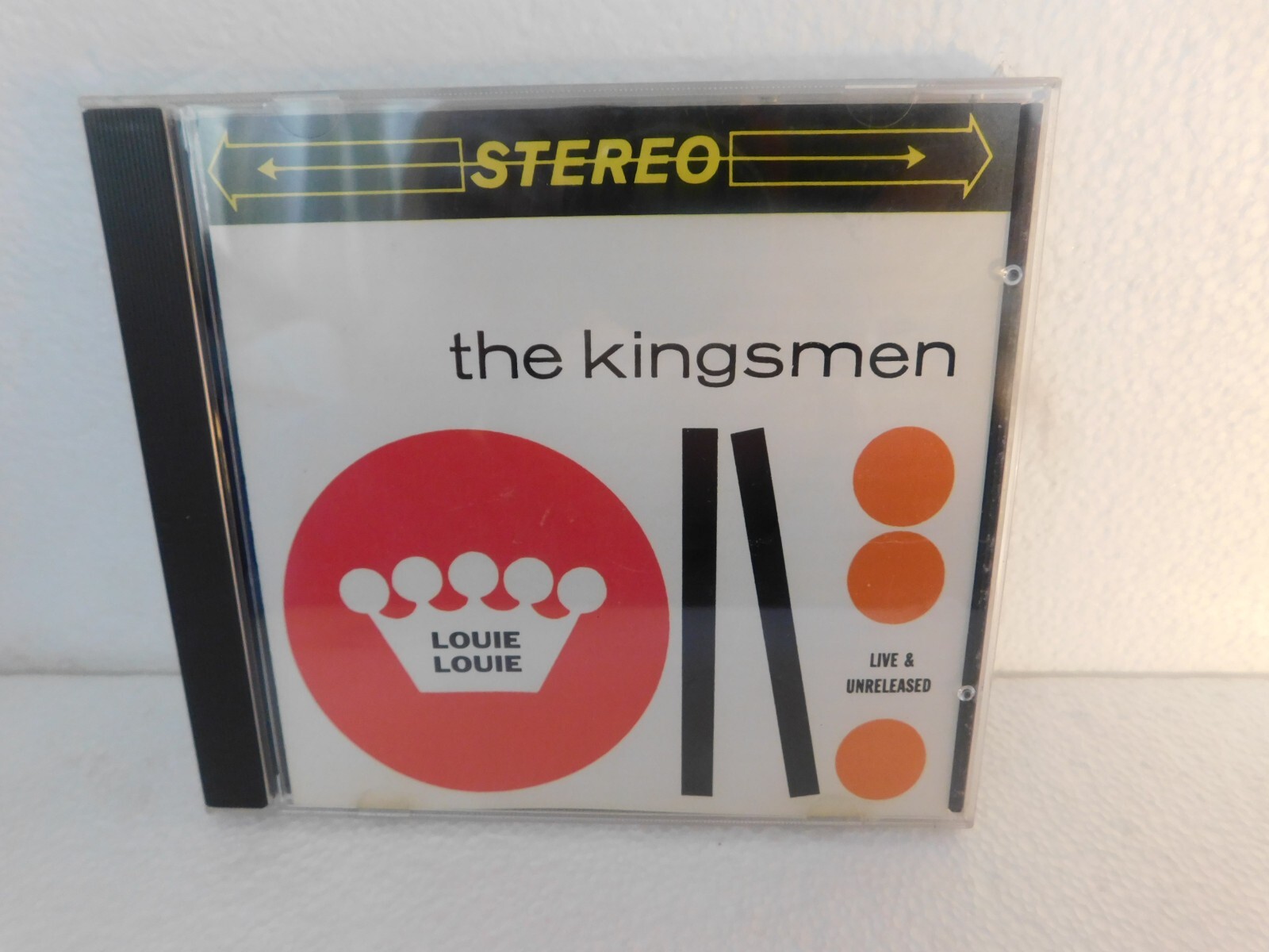 The Kingsmen New 1992 CD Louie Louie Live and Unreleased Jerden Label ...