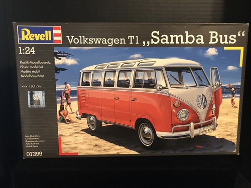REVELL 07399 VOLKSWAGEN T1 SAMBA BUS MODEL KIT-NIB-1:24 SCALE | eBay
