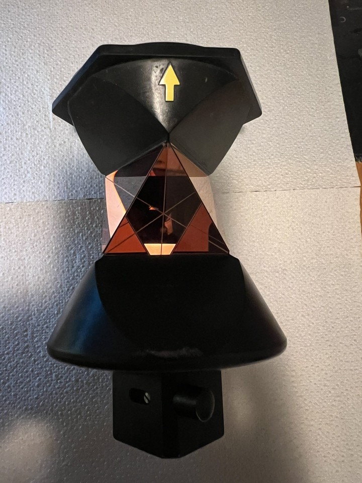2x Leica GRZ4 360° Reflector Prism Genuine Leica Product With Carry ...