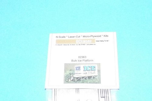 BULK ICE PLATFORM KIT N SCALE FOR "classic metal works" by gc laser ...