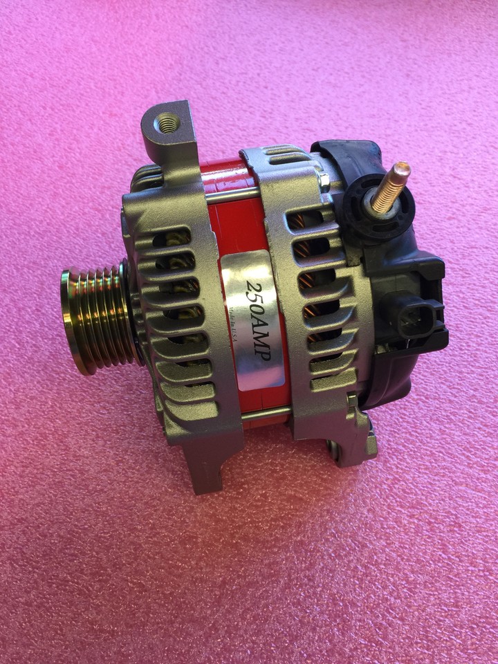 250 Amp 11294 Alternator Dodge Chrysler Jeep Wrangler JK 3.8L High ...