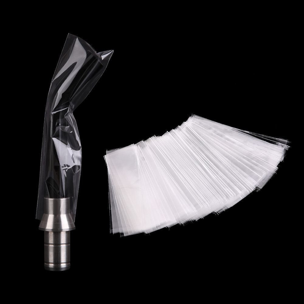 200 Pcs Disposable Dental Curing Light Guide Stick Sleeve Sheath Cover ...