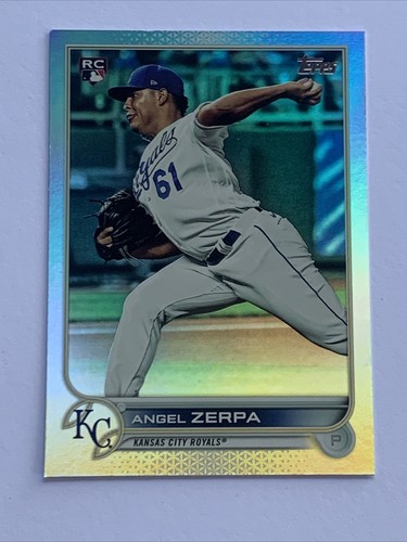 2022 Topps Series 2 Angel Zerpa Rookie Rainbow Foil #559 Kansas City ...
