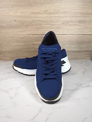 Neil Barrett Navy Bolt Trainers EU40 UK6 US7 RRP £355 | eBay