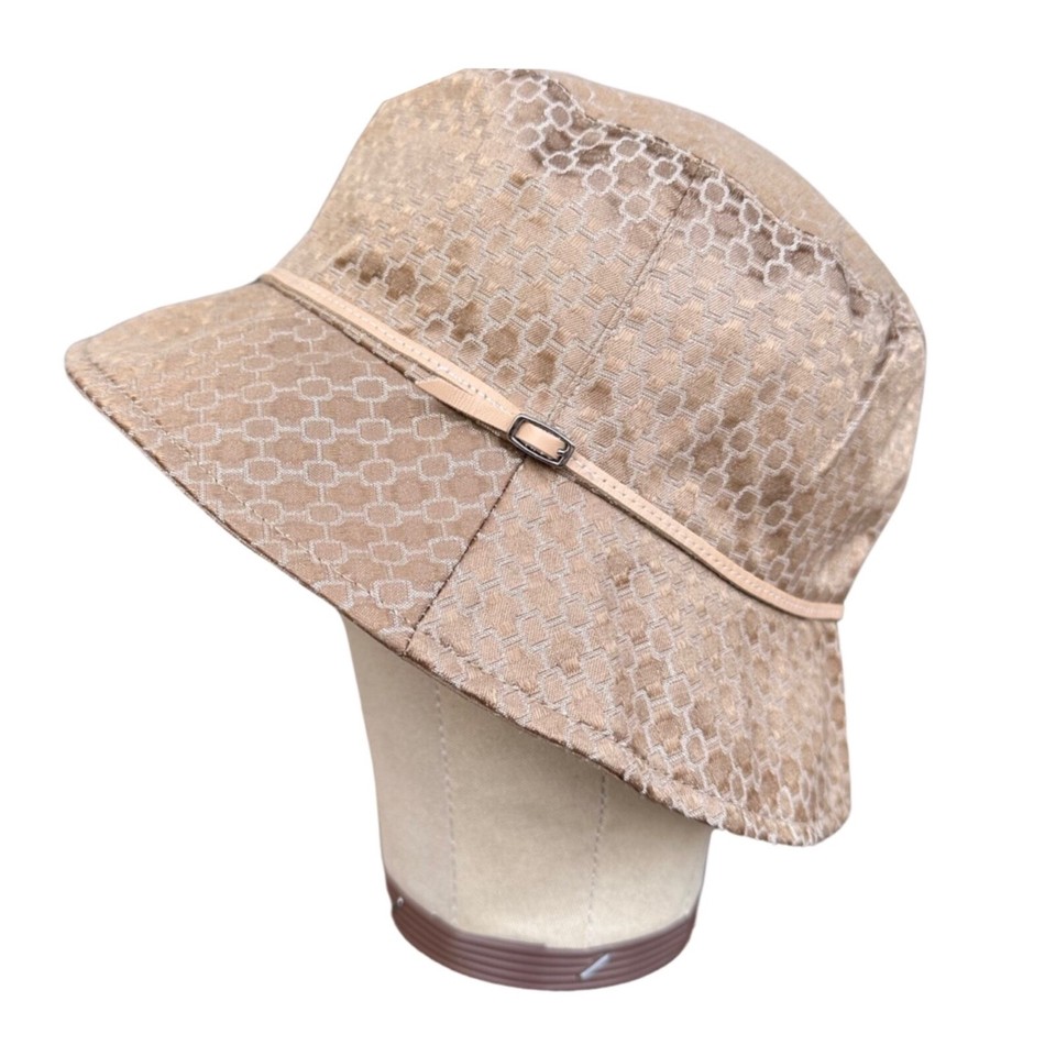 NINE WEST tan bucket hat | eBay