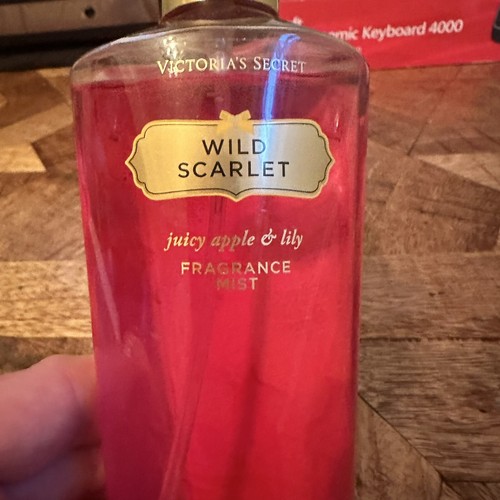 NEW Victoria's Secret Wild Scarlet Refreshing Fragance Body Mist 8.4oz ...