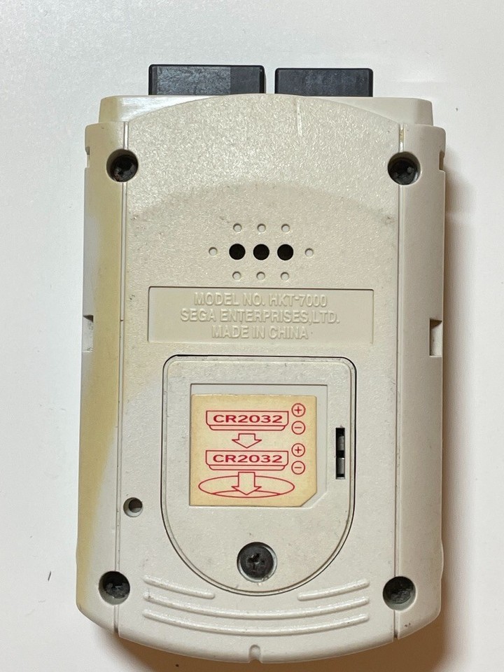 Sega Dreamcast Visual Memory Unit VMU Memory Card HKT-7000 45496950170 ...