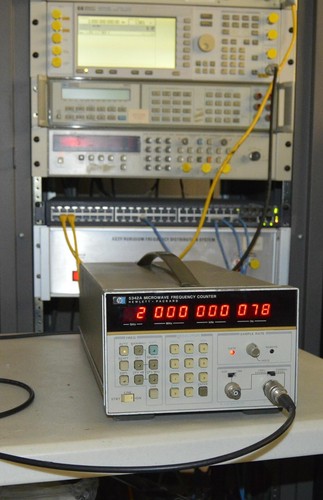 HP 5342A Microwave Frequency Counter Option 001 w/ Manual KEYSIGHT ...