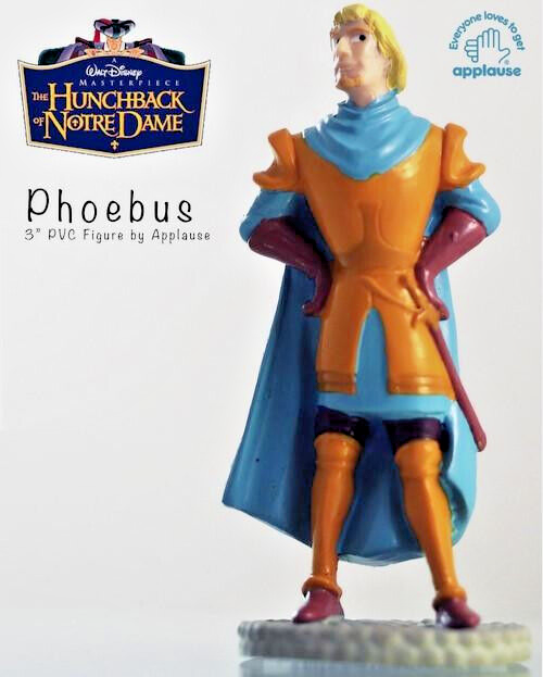 Hunchback Of Notre Dame Disney Captain Phoebus figure PVC Figurine ...