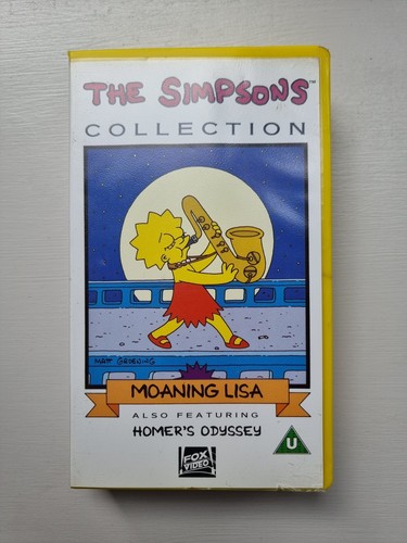 The Simpsons Collection VHS Moaning Lisa & Homer's Odyssey 1991 | eBay UK