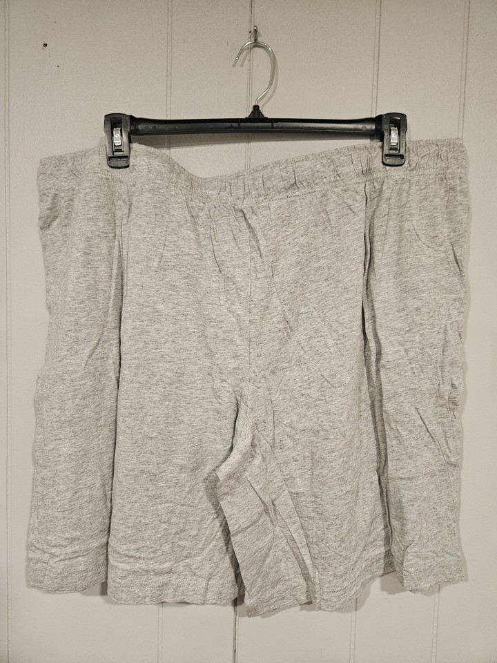 Goodfellow & Co. Pajama Sleep Shorts Size XXL Heather Grey Drawstring ...