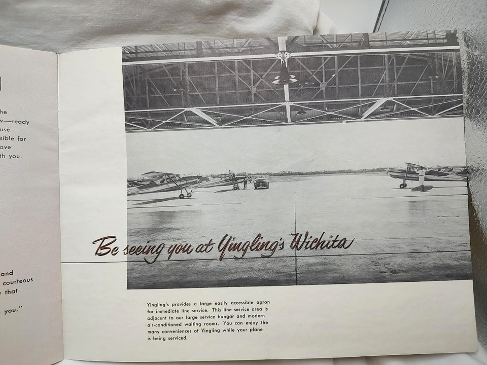 1950's Wichita Kansas Yingling Aircraft Cessna Sales Brochure | eBay
