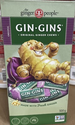 Ginger People Gin Gins Original Ginger Chews 500g | eBay