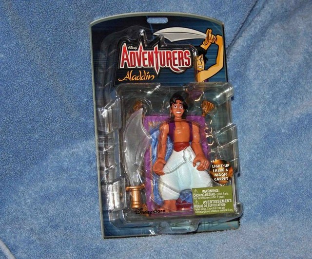 1999 Disney Adventures Aladdin Action Figure Magic Carpet for sale ...