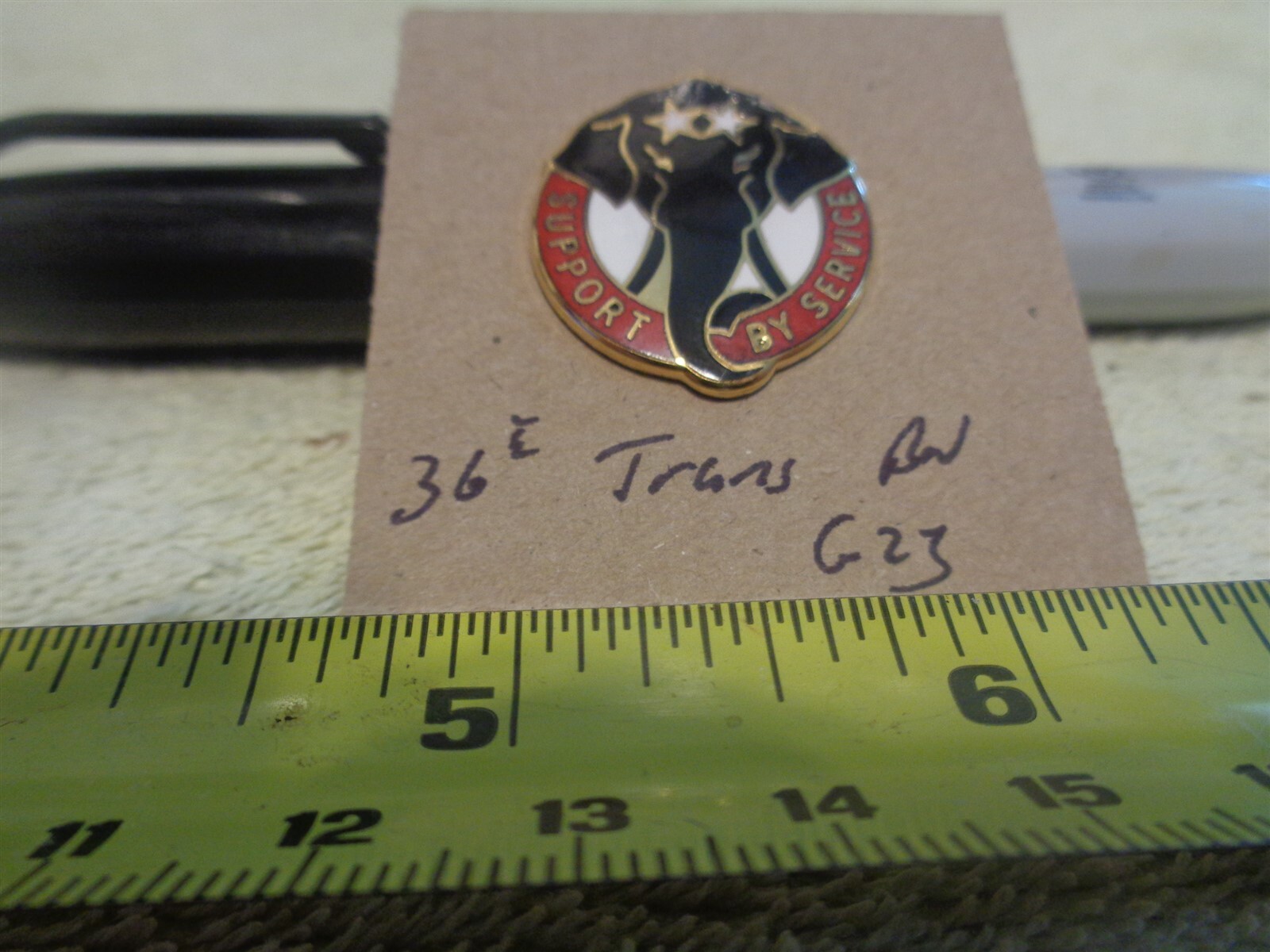 36th Transportation Battalion G23 Unit Crest, DI, DUI (DRAW#235) | eBay