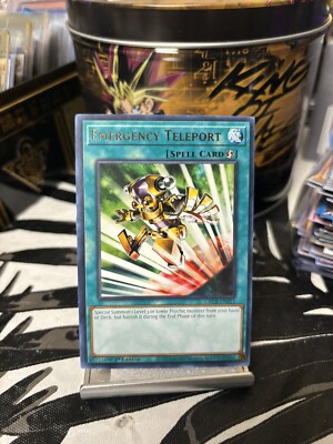 Yu-Gi-Oh! Emergency Teleport 1st Ed. GRCR-EN055 Rare NM/LP x1 | eBay