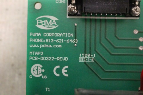 PDMA CORP MTAP2 PCB-00322-REVD MOTOR TEST PORT | eBay