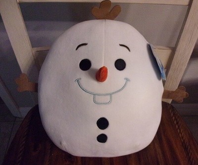 New 2021 Disney's 10" Olaf the Snowman Squishmallow Plush Pillow | eBay