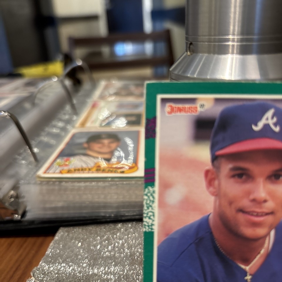 Dave Justice Rookie Error Card 683 | eBay