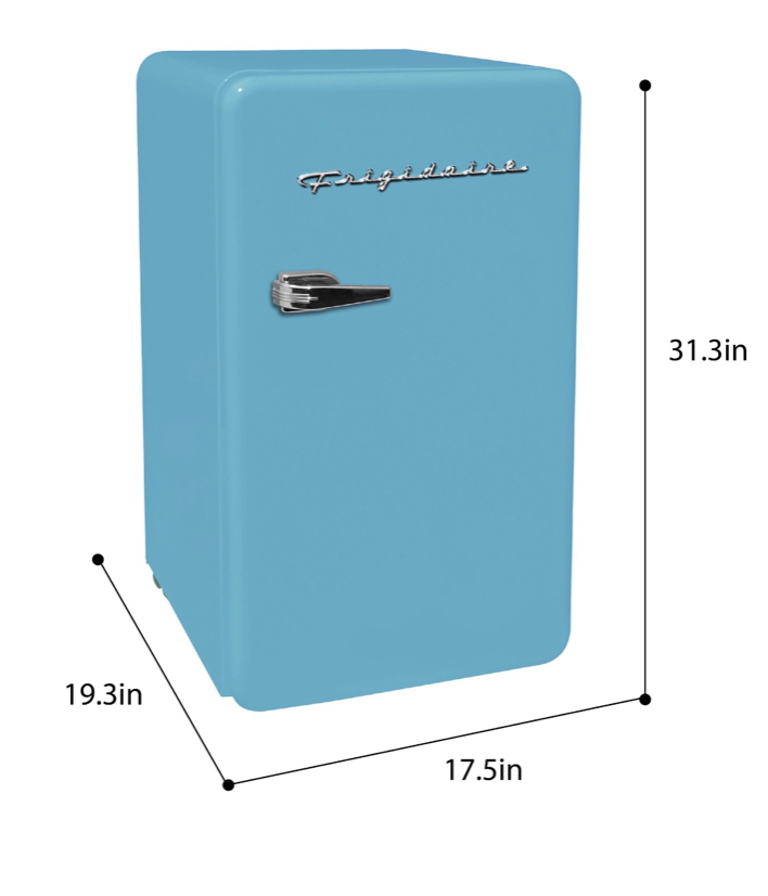 Frigidaire Mini Freezer Frigidaire 3.2 Cu. Ft. Mini Retro Fridge For