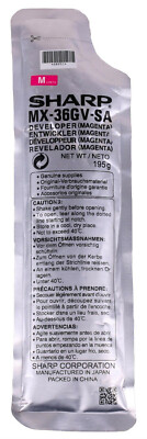 Original Sharp Developer MX36GVSA MX-36GV-SA nur magenta MX-2310N neu D ...