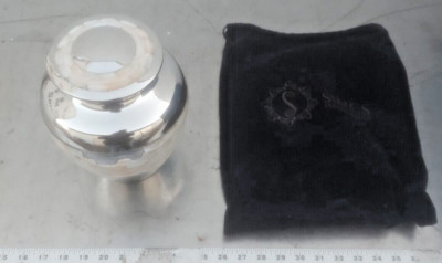 Simcs Handicrafts Cremation Urn for Human Ashes. Tile Design is Damaged ...