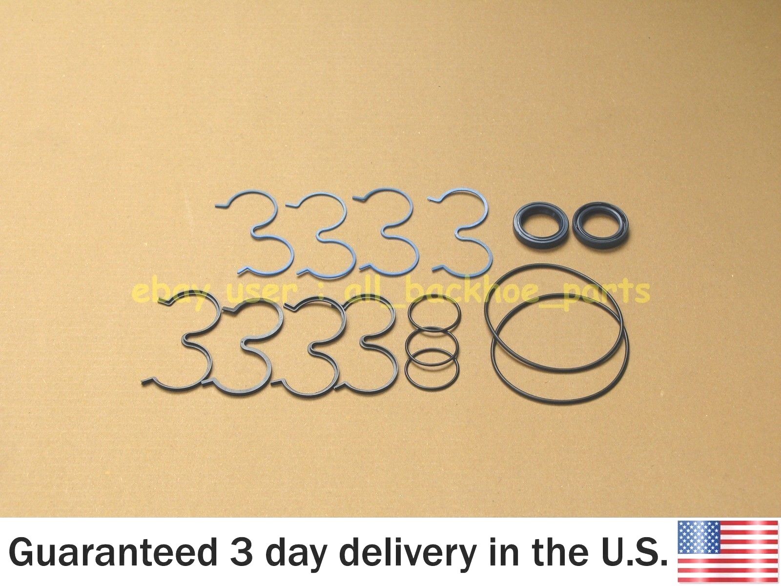 JCB PARTS - HYDRAULIC PUMP REPAIR SEAL KIT - PARKER (PART NO. 20/902901 ...