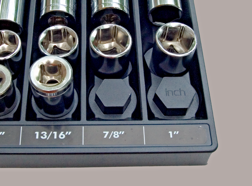 Tool Sorter Socket Organizer - Black | eBay