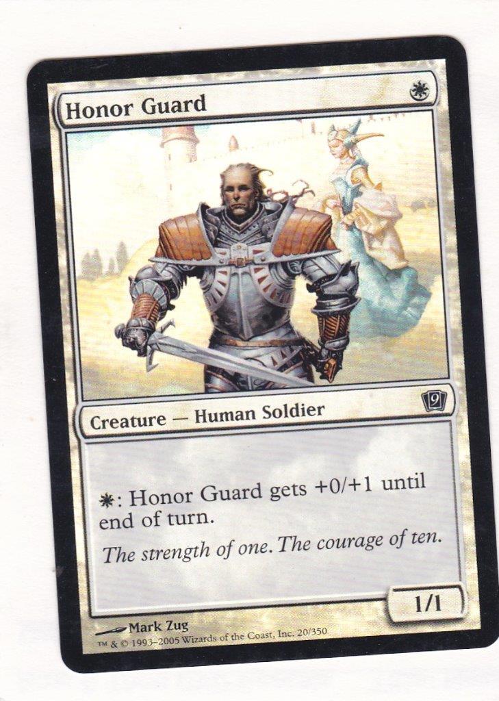 MTG: 9th Edition: Foil: Honor Guard | eBay