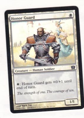 MTG: 9th Edition: Foil: Honor Guard | eBay