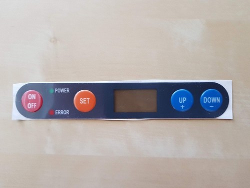 Waeco Control Panel Decal MEMBRANE decal all CF VERB | eBay